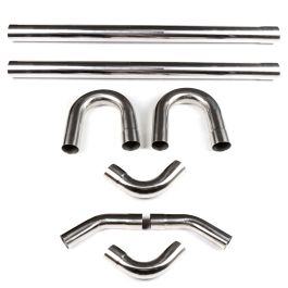 8 X 2.5" Stainless Steel T304 DIY Custom Mandrel Exhaust Pipe Straight ...