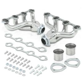 Ford V8 SBC Small Block Hugger Short Header Exhaust Manifold ...